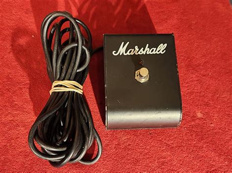 Marshall Single Button Footswitch Reverb
