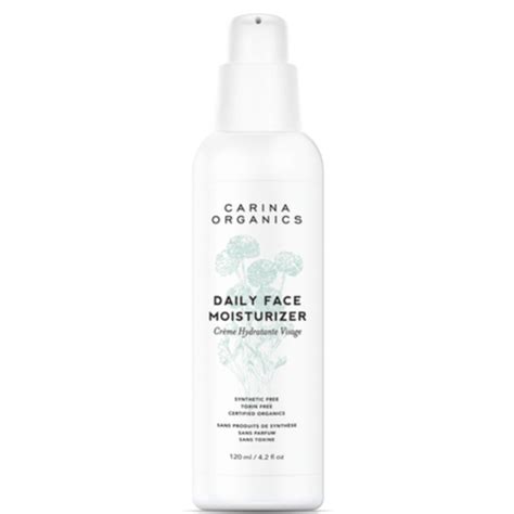 Carina Organics Unscented Daily Face Moisturizer Spirit Of Health Store