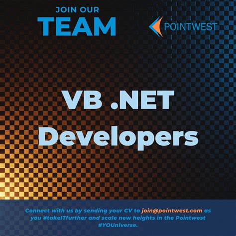 Pointwest Careers On Linkedin Hiring For Vbnet Developer For Quezon City Mid Senior Level