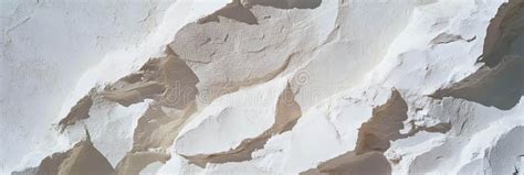 Abstract Texture Of Rough Light Plaster With Uneven Surface Stock