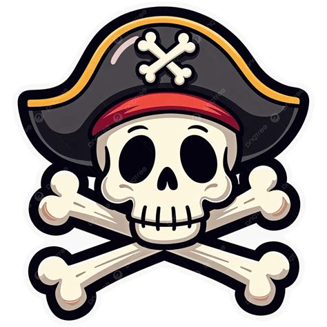 Pirate Skull And Bones Clipart