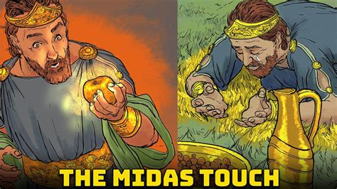 King Midas And The Golden Touch The Curse Of Greed Animated Version