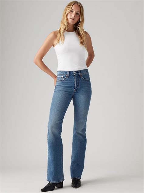 Bootcut Jeans For Women High Waisted Bootcut Jeans Levis® Gb