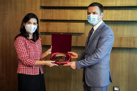 Ministri I Drejtësisë Selim Selimi Pritet Në Takim Në Tiranë Nga Homologia E Tij Shqiptare