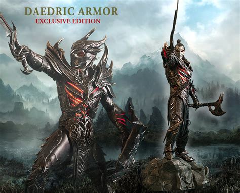 The Elder Scrolls® V Skyrim™ Daedric Armor Exclusive Statue Gaming
