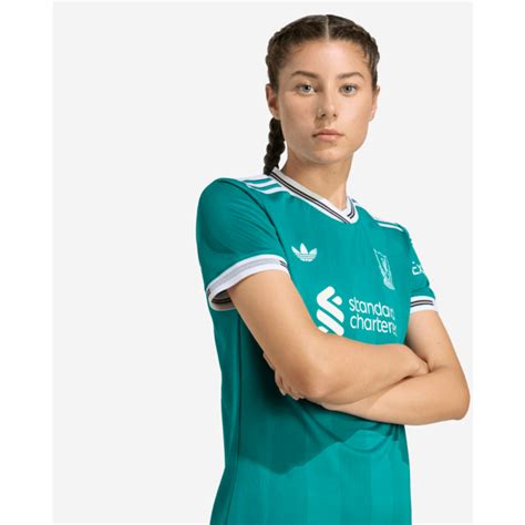 Lfc Adidas Womens 25 26 Authentic Third Short Sleeve Jersey