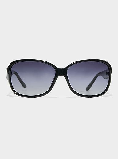 Rectangular Shield Sunglasses Simons Simons