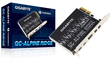 Gigabyte 力挺 Thunderbolt 3，相容主機板已累計 12 款 T客邦