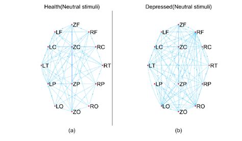 Brain Networks In Two Groups Under Neutral Stimuli Download