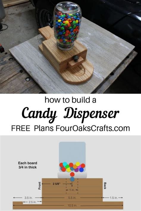 How To Make A Candy Dispenser Candy Dispenser Dispenser Diy