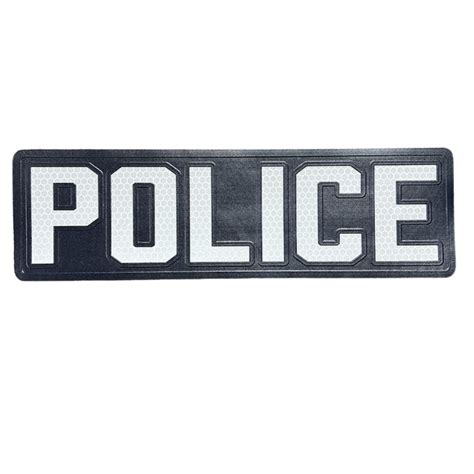 High Visibility Police Id Patch