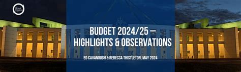 Jim Chalmerss Budget For 2024 25 The Mckell Institute Posted On The Topic Linkedin