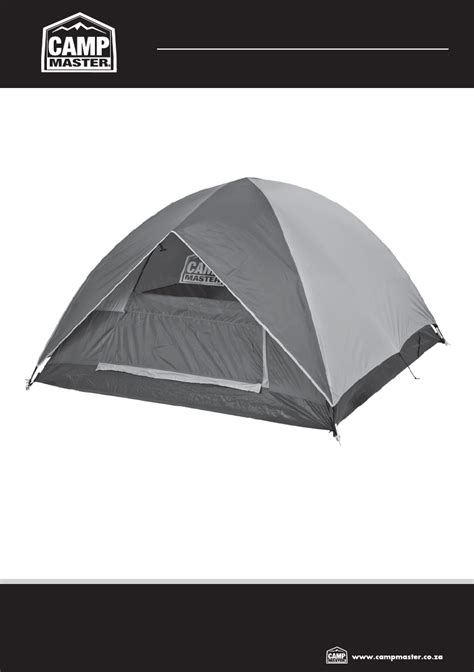 Camp Master Camp Dome 300 handleiding (4 pagina's)