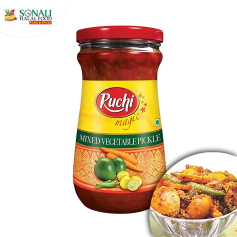Mixed Pickle Ruchi Sonali Halal Food And Cafe