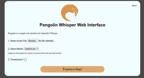 Install Guide For Pangolin Whisper Web Interface On Linux Incredigeek