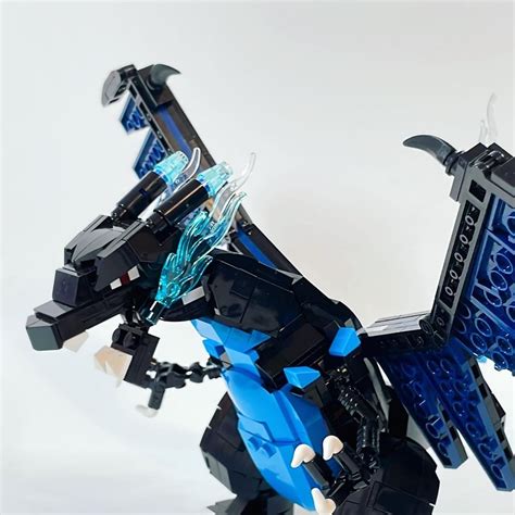 I Made Mega Charizard X Out Of Lego Oc Rpokemon
