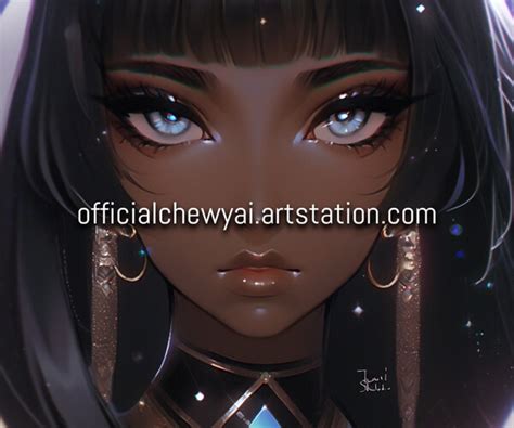 Artstation Beautiful Dark Skinned Girls Part Ii Artworks