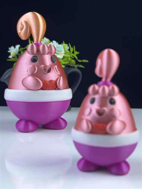 3d File Valentine Happiny・model To Download And 3d Print・cults