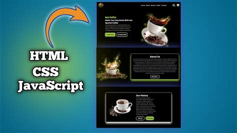 How To Create Responsive Coffee Website Using Html And Css Responsive