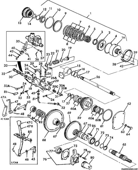 Ford 6610 1982 Kraftuttag Maskinisten