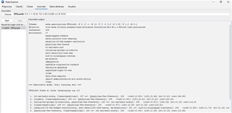 Experiment 14frequent Pattern Mining Using Fp Growth · Issue 13