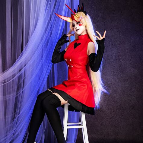Hazbin Hotel Charlie Full Demon Cosplay Costume Cosplay Costumes