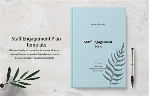Free Engagement Plan Templates Editable And Printable