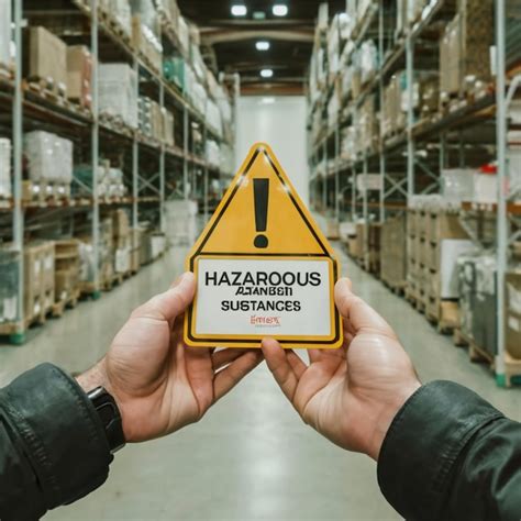 Premium Photo Warning Signals Of Danger Evident Among Warehouse Personnel