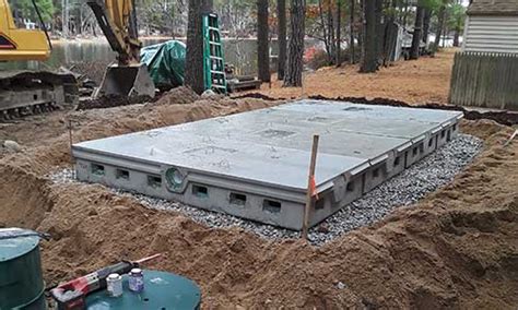 Concrete Septic Leach Field Chambers Challenging Lots Solution