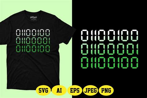 binary code computer programmer design graphic by fatimaakhter01936