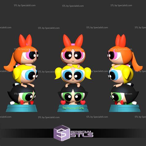 The Powerpuff Girls Stl Files Specialstl