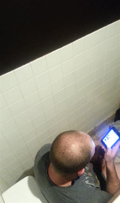 Hung Stud Jacks Off At The Stall