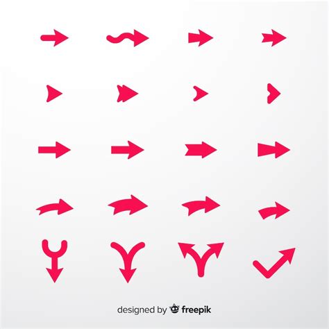Czerwona Strzalka Wektory Pobierz Wysokiej Jakości Darmowe Wektory Z