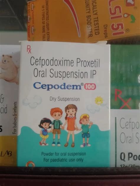 Cepodem 100 Dry Suspension At ₹ 85bottle Gudcef Dry Syrup In North 24 Parganas Id