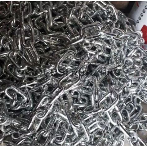 Jual Rantai Besi Galvanis 3mmrante Besi 3mm Eceran Per 1meter100cm Shopee Indonesia