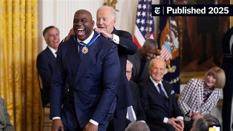 Biden Awards 18 Medals Of Freedom And Delivers One Unmistakable