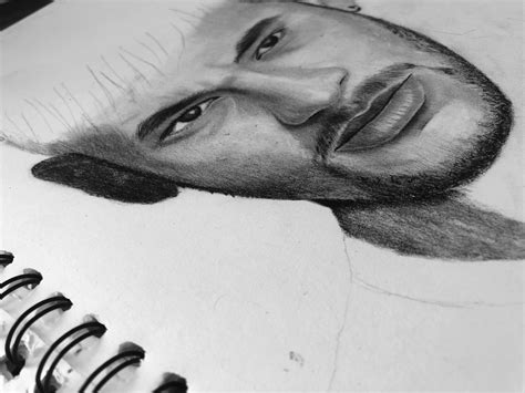 How To Draw Neymar Pencil