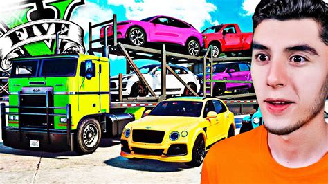 Entregando Camionetas Millonarias En Gta 5 Mods 🚚🚘 Youtube