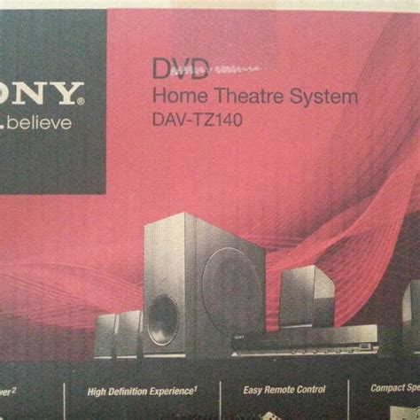 Sony Dvd Home Theater System Audio Soundbars Speakers And Amplifiers On Carousell