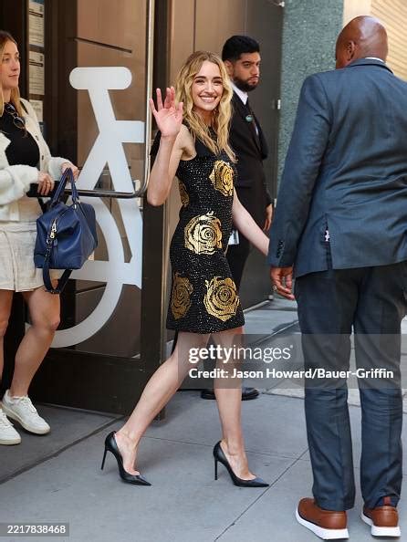Brianne Howey Is Seen At Live With Kelly And Mark On June 03 2025 News Photo Getty Images