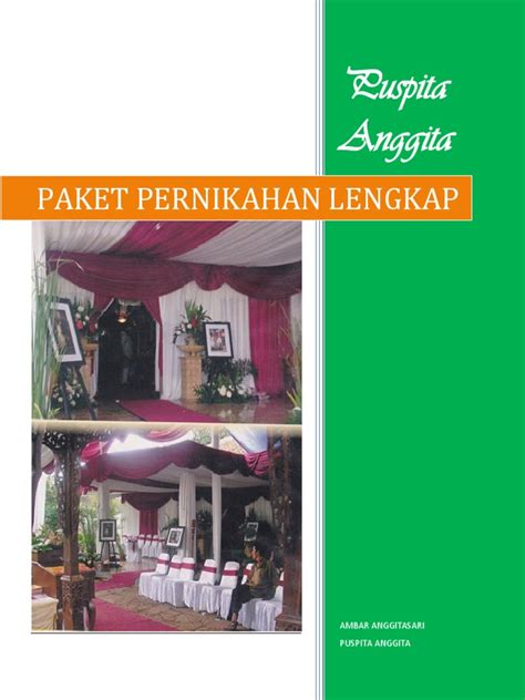 Paket Pernikahan Lengkap Dan Terjangkau Pdf