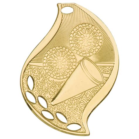 Cheer Flame Medal Awards By Trophy City