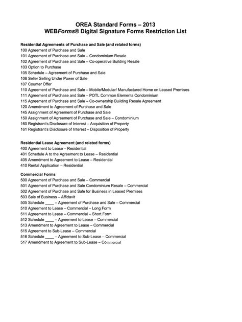 Ontario Real Estate Association Complete With Ease Airslate Signnow