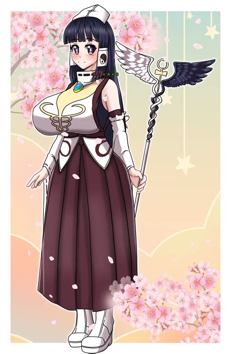 Rule 34 Big Ass Big Breasts Chubby Chubby Female Eroartoa Artist Holding Staff Panties Plump