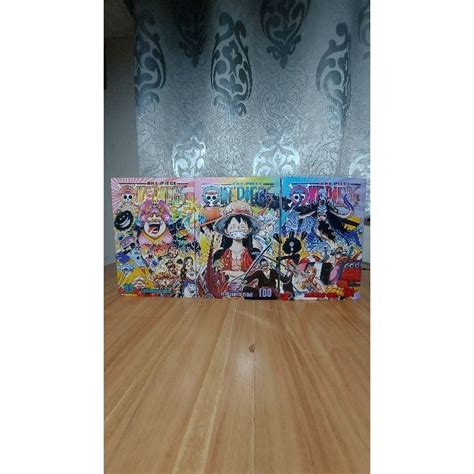 Mangás One Piece Volumes 99 100 E 101 Shopee Brasil