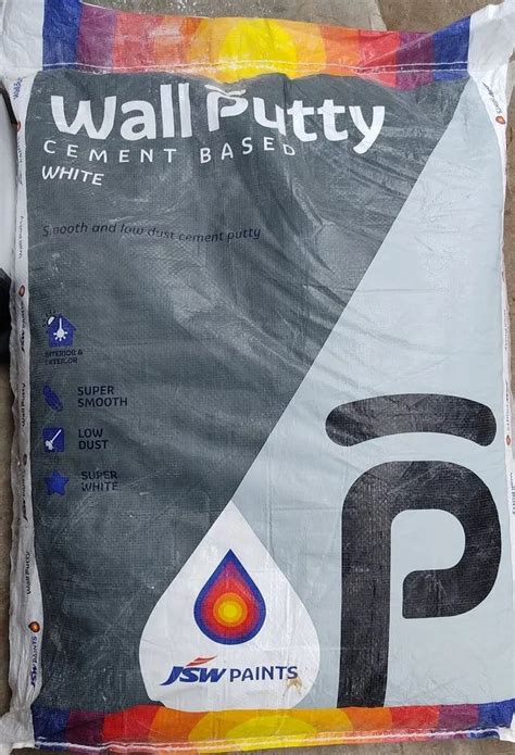 Jsw Wall Putty 40kg At Best Price In Chennai By Rama Paints And