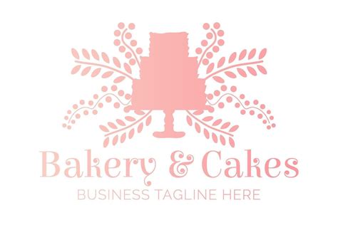 Pastel Pink Bakery And Cakes Nice Logo Design For Patissierie 43037795