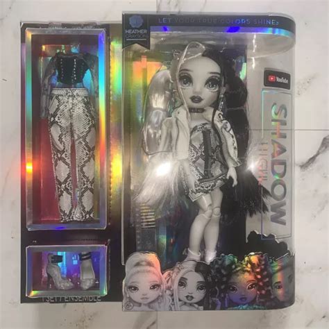 Rainbow High Shadow High Heather Grayson 11 Doll Accessories 2 Outfits Playset £42 99