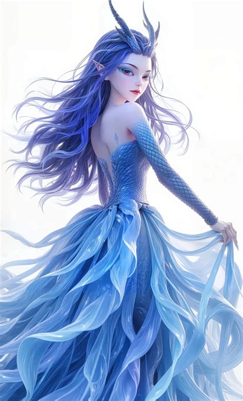 敖闰美图推荐 绝美龙王姐姐 小红书 花瓣网