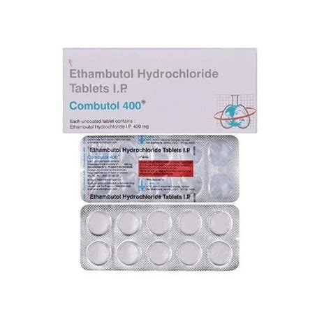 Combutol 400mg Tablets At ₹ 26 Stripe Ethambutol Hydrochloride Tablet In Karimganj Id